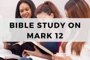 Bible Study on Mark 12: Parables, Taxes, and Commands - FAITH WALK ...